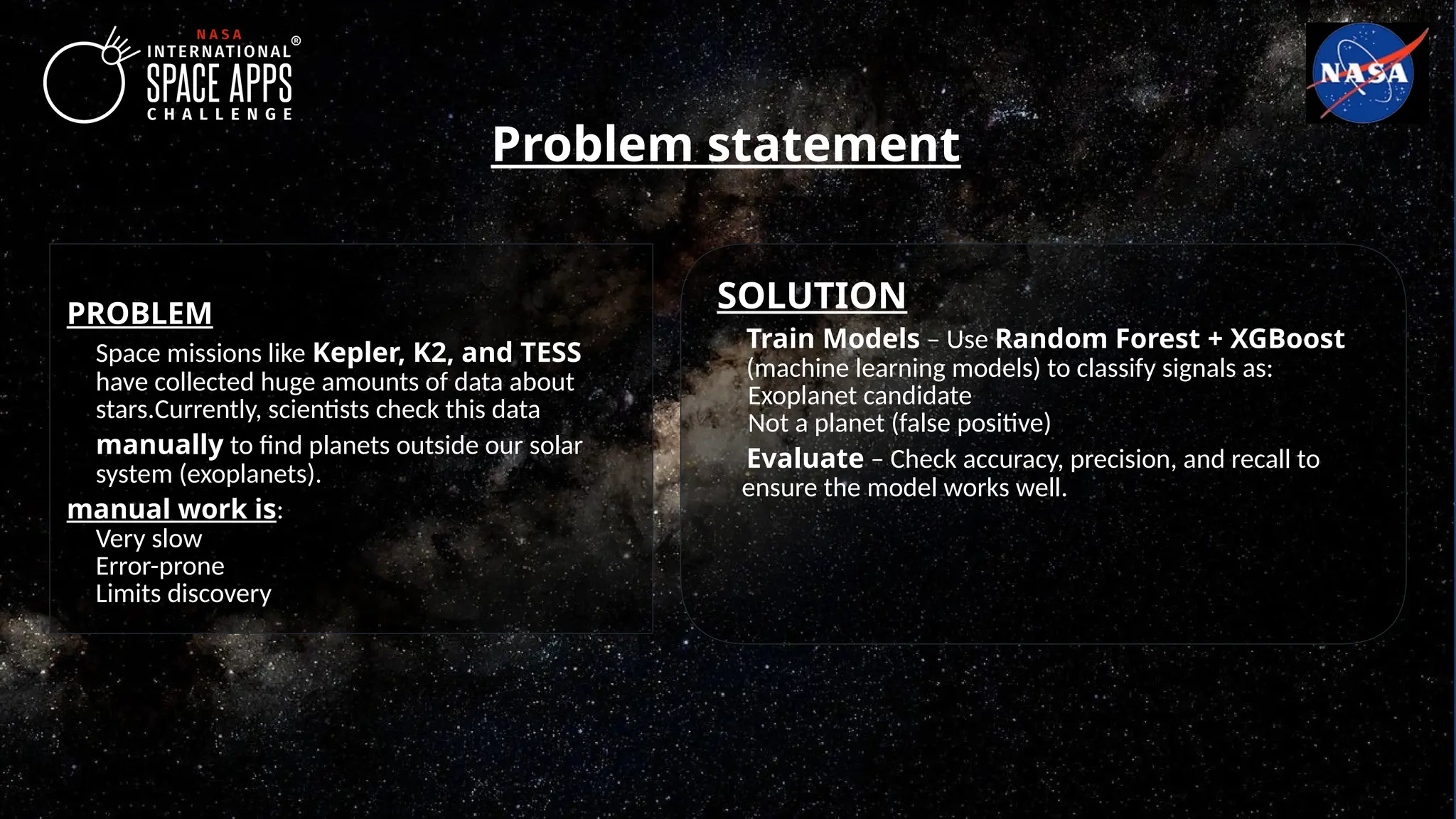 predicting exoplanet using artificial intelligence | PPTX
