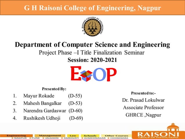 Exhibition (ExOP) | PPT