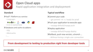 exoscale at the CloudStack User Group London - June 26th 2014 | PPT