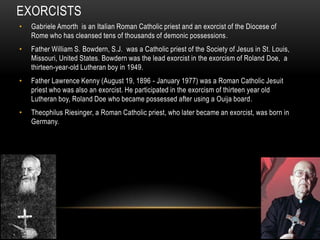 Exorcism. The precautions and info. (shared using http://VisualBee.com ...