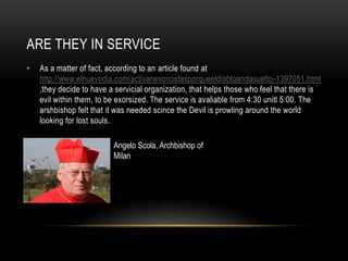 Exorcism. The precautions and info. (shared using http://VisualBee.com ...