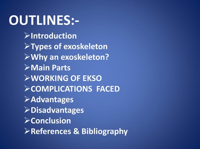 Exoskeleton | PPTX | Robotics | Technology & Computing