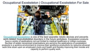 Exoskeleton Industry | PPTX