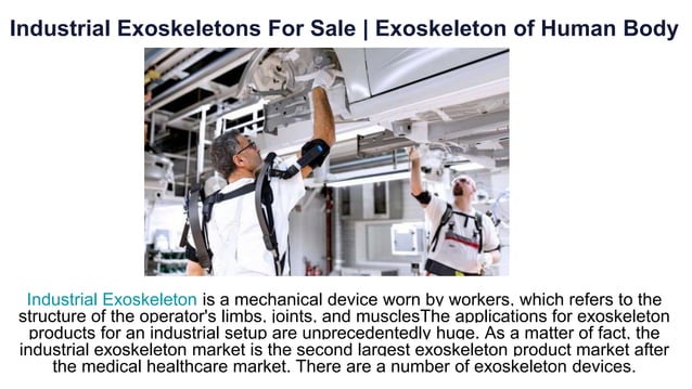 Exoskeleton Industry | PPTX