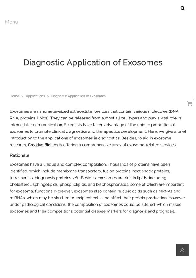 Exosome diagnostic | PDF