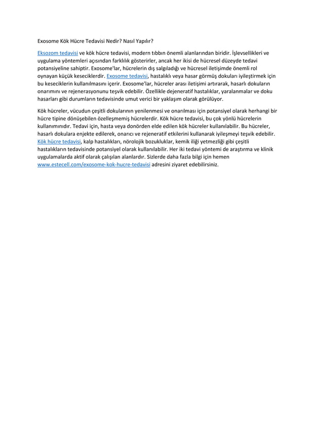 Exosome Kok Hucre Tedavisi Nedir Nasil Yapilir.pdf