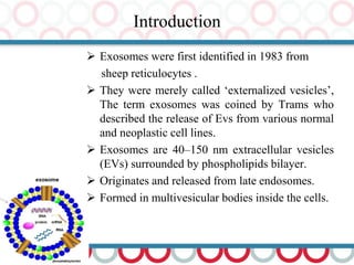 Exosomes - Diagnostics and Therapeutics | PPTX