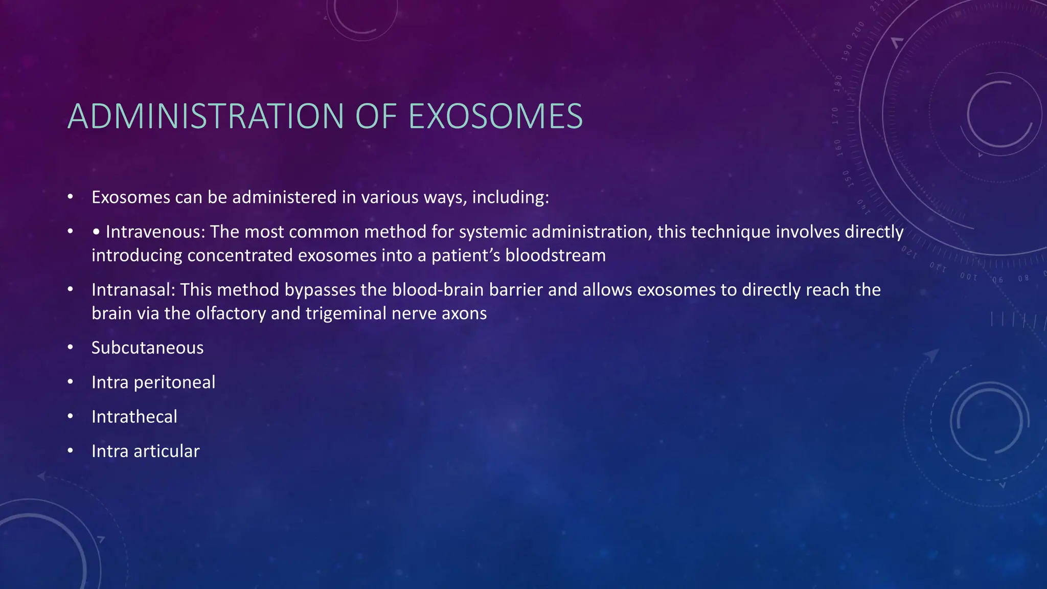 exosome therapy. A new frontier in regenerative medicine | PPTX