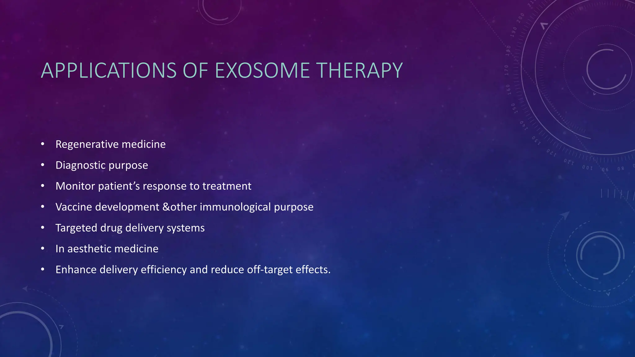 exosome therapy. A new frontier in regenerative medicine | PPTX