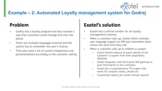 Exotel - Cloud telephony, Business phone system experts | PPTX