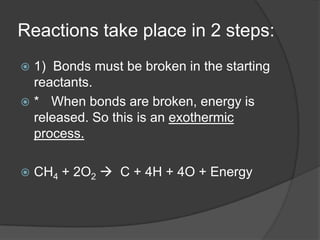 Exothermic and endothermic | PPTX