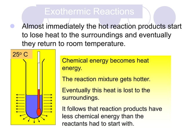 Chemistry- exothermic reactions and properties | PPT