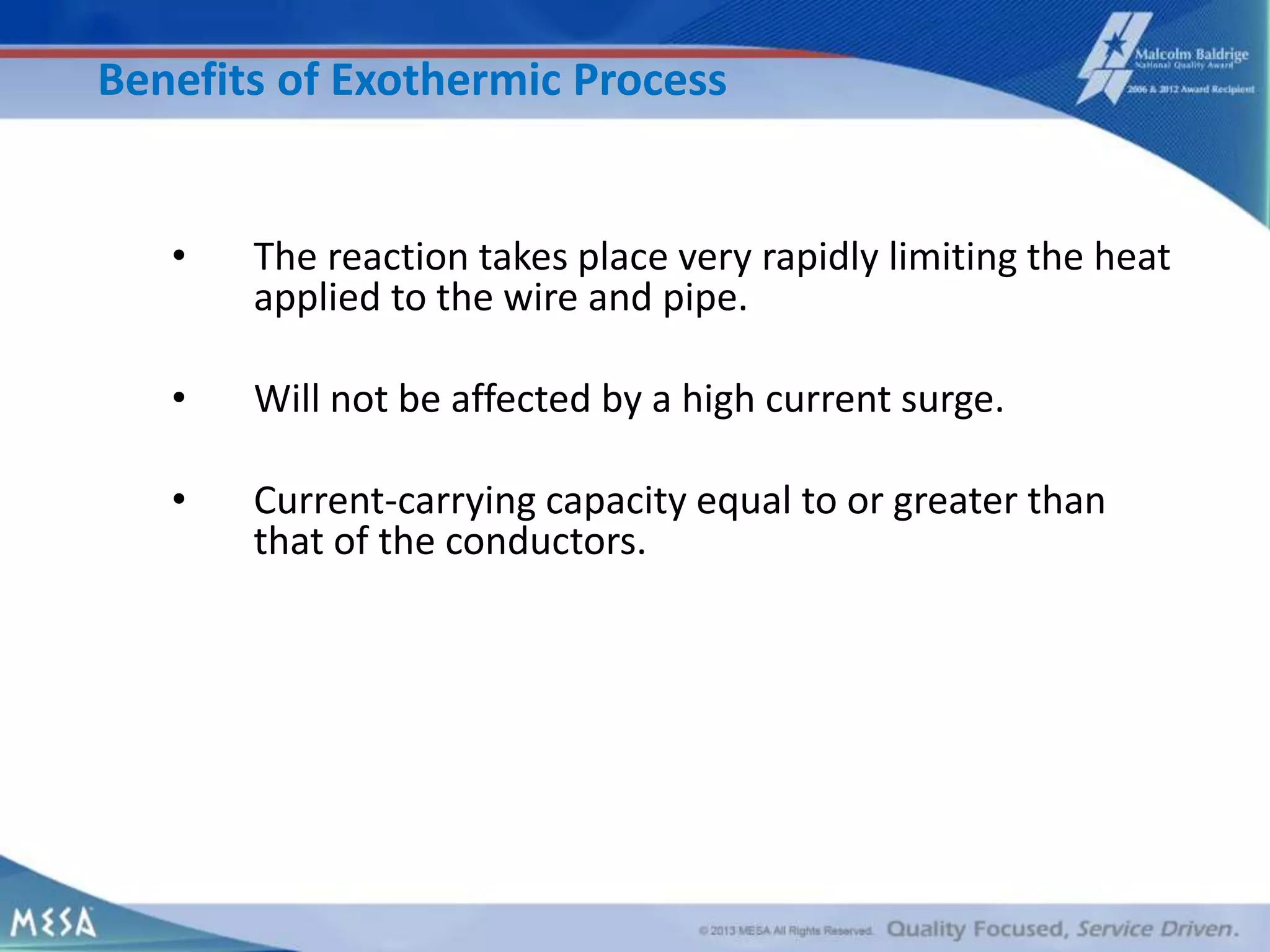Exothermic Welding & Pinbrazing - Kevin Jones | PPTX