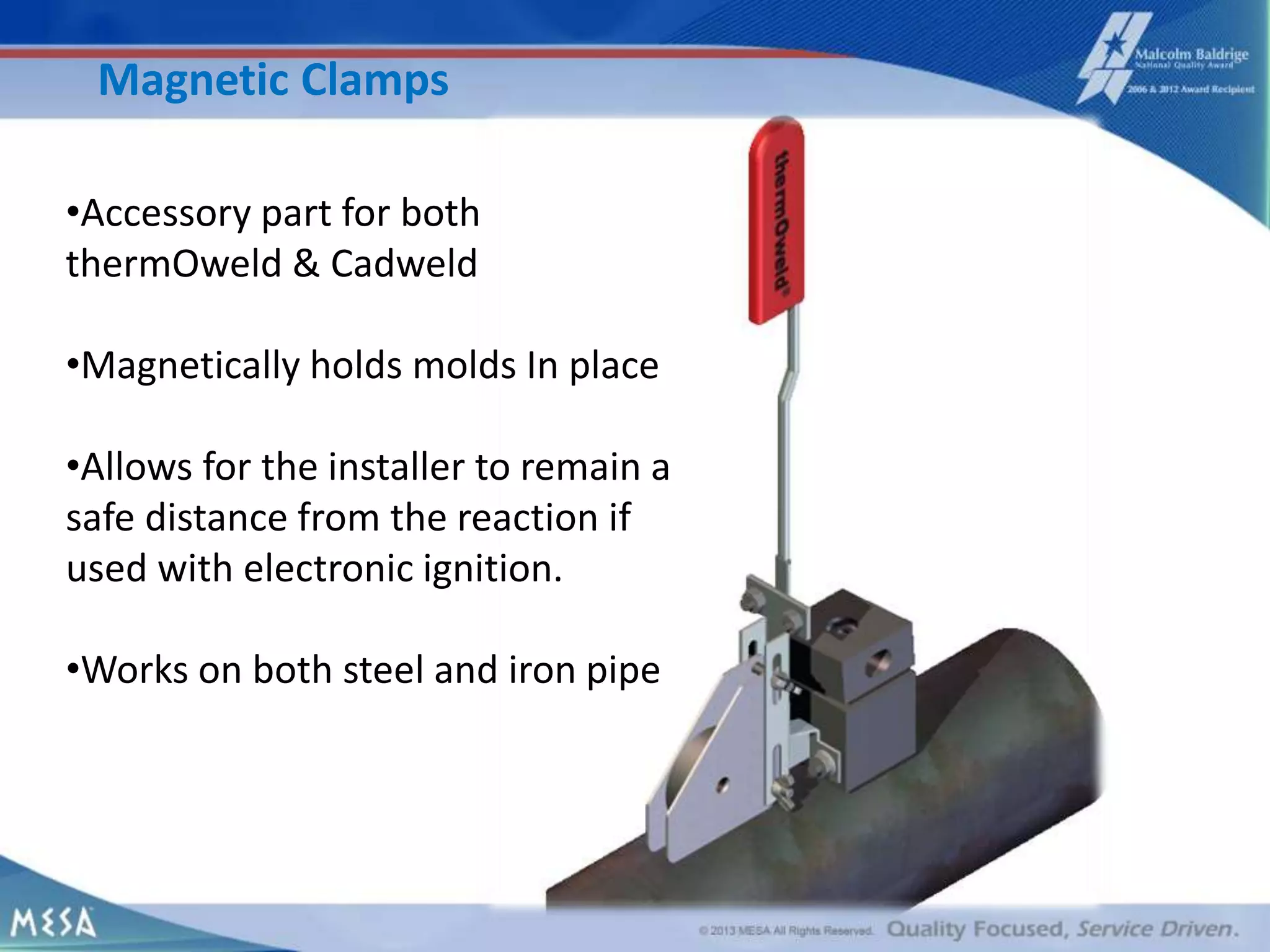 Exothermic Welding & Pinbrazing - Kevin Jones | PPTX