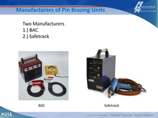 Exothermic Welding & Pinbrazing - Kevin Jones | PPTX