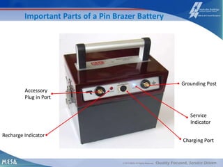 Exothermic Welding & Pinbrazing - Kevin Jones | PPTX