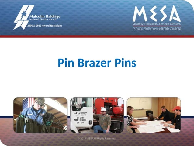 Exothermic Welding & Pinbrazing - Kevin Jones | PPTX