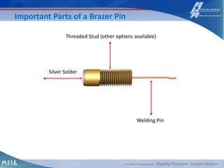 Exothermic Welding & Pinbrazing - Kevin Jones | PPTX