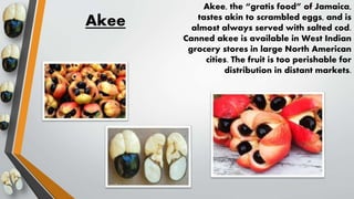 Exotic fruits and vegetables | PPTX