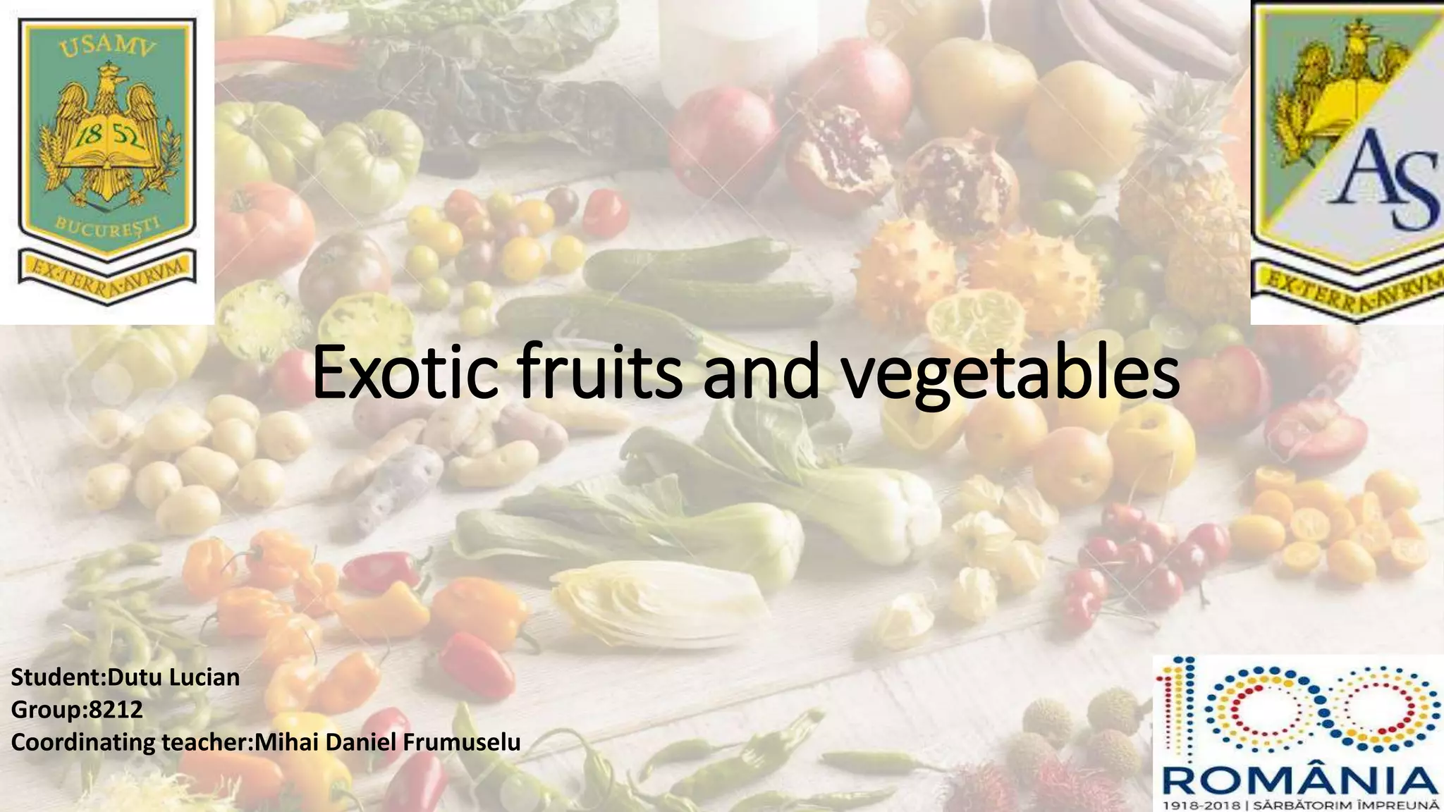 What Are Exotic Fruits And Vegetables