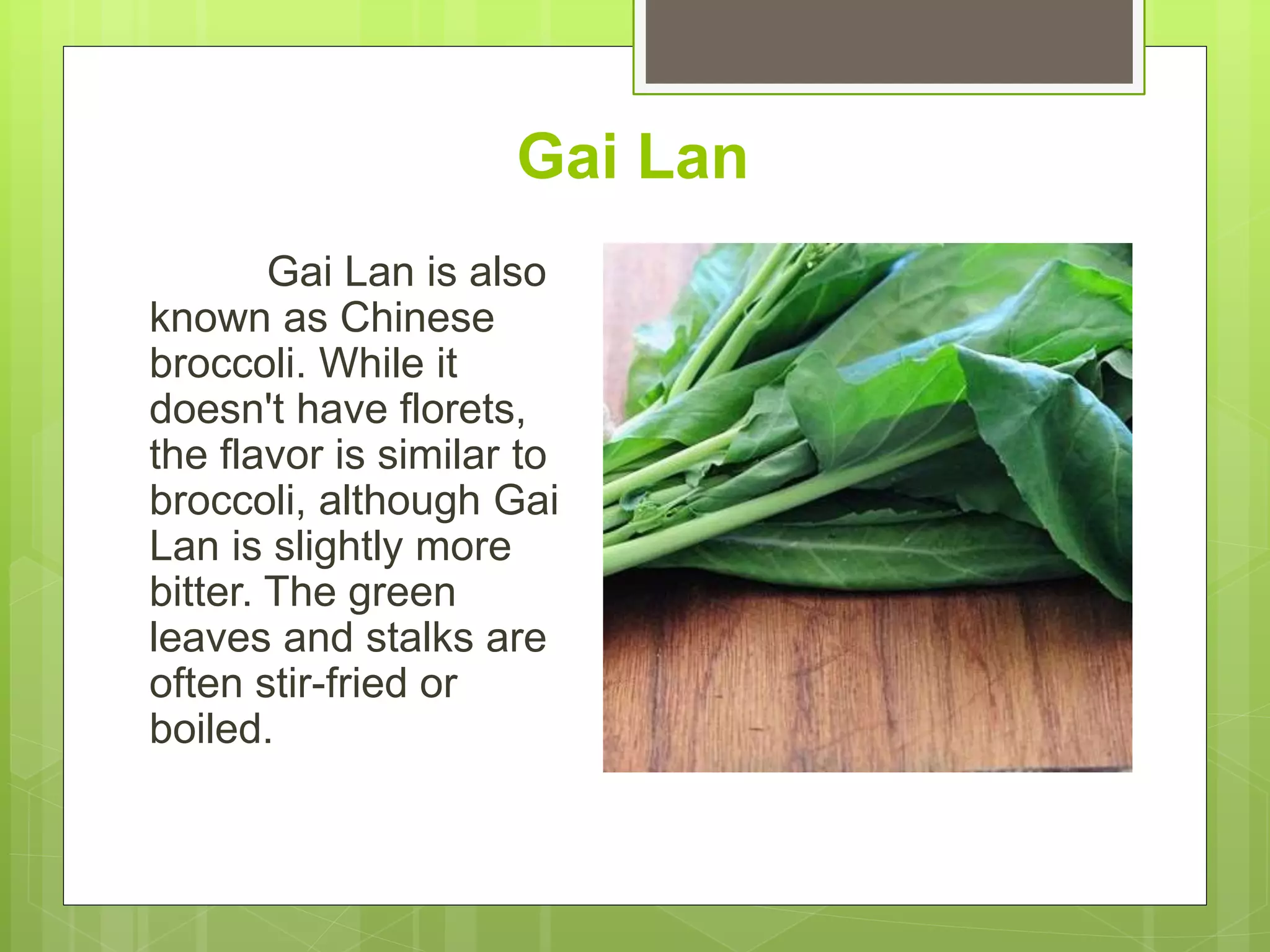 Exotic fruits and vegetables | PPTX