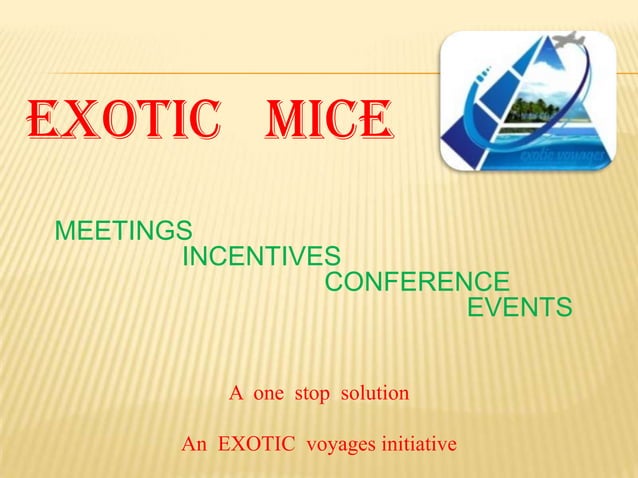 Exotic MICE | PPT