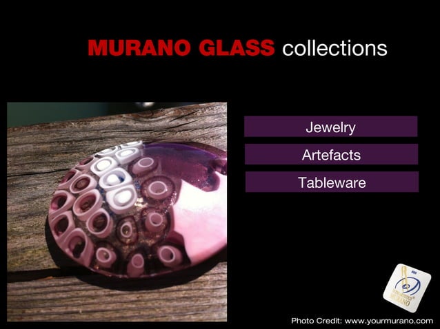 Exotic murano glass murrine collection | PPT