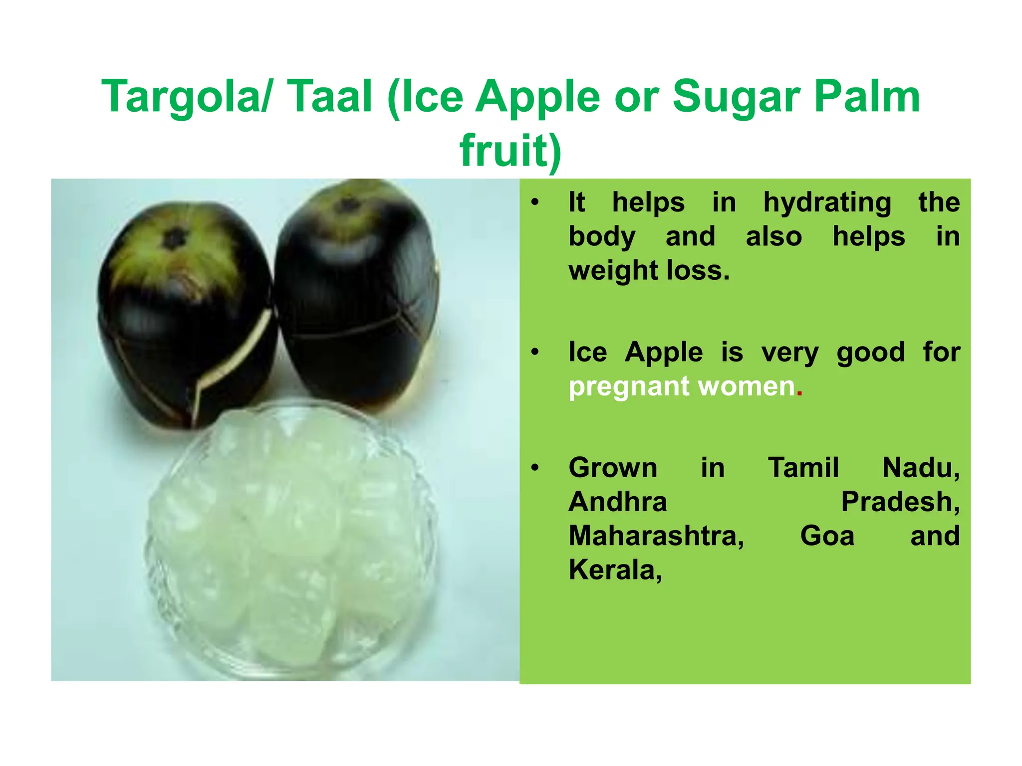 Exotic Products fruits and vegetables for consumers | PPTX