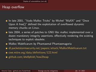 Strange security mitigations | PPT