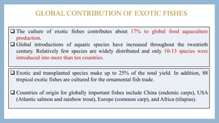 Exotics in Indian aquaculture.pptx