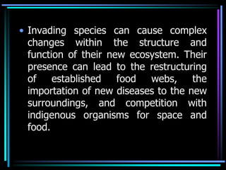 Exotic species report | PPT