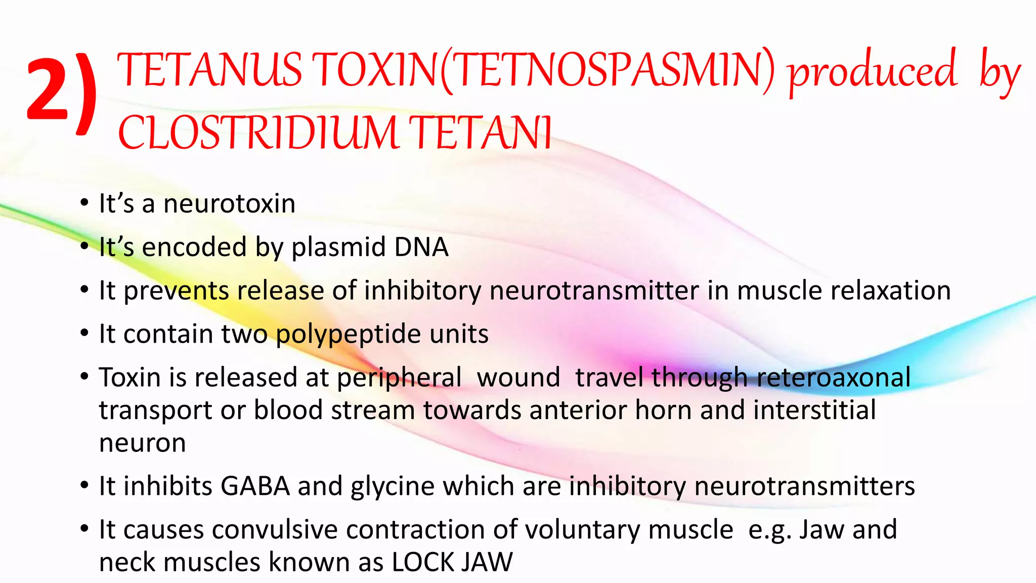 MECHANISM of ACTION of some GRAM positive BACTERIA’s exotoxin | PPTX