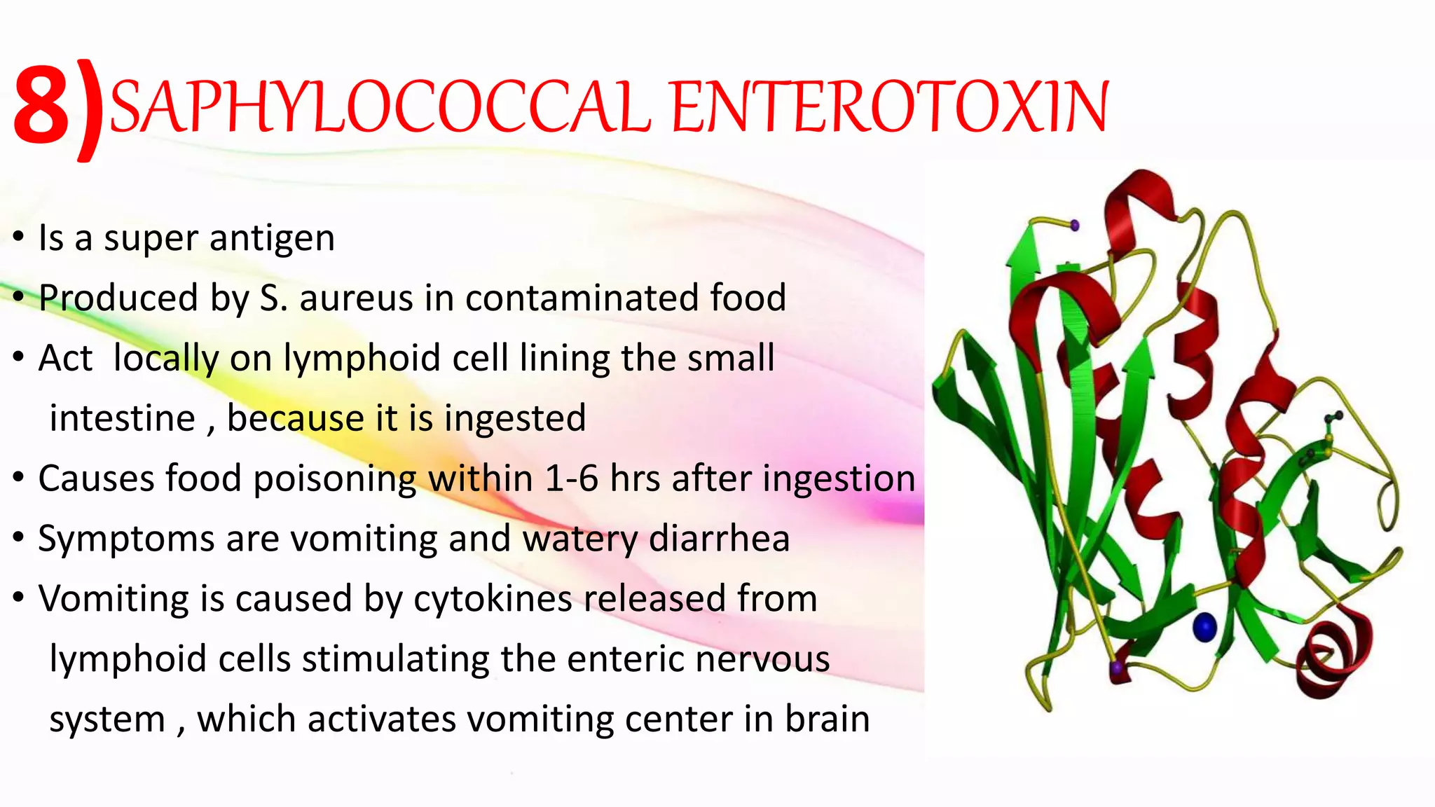 MECHANISM of ACTION of some GRAM positive BACTERIA’s exotoxin | PPTX