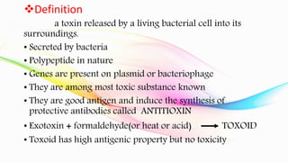 MECHANISM of ACTION of some GRAM positive BACTERIA’s exotoxin | PPT