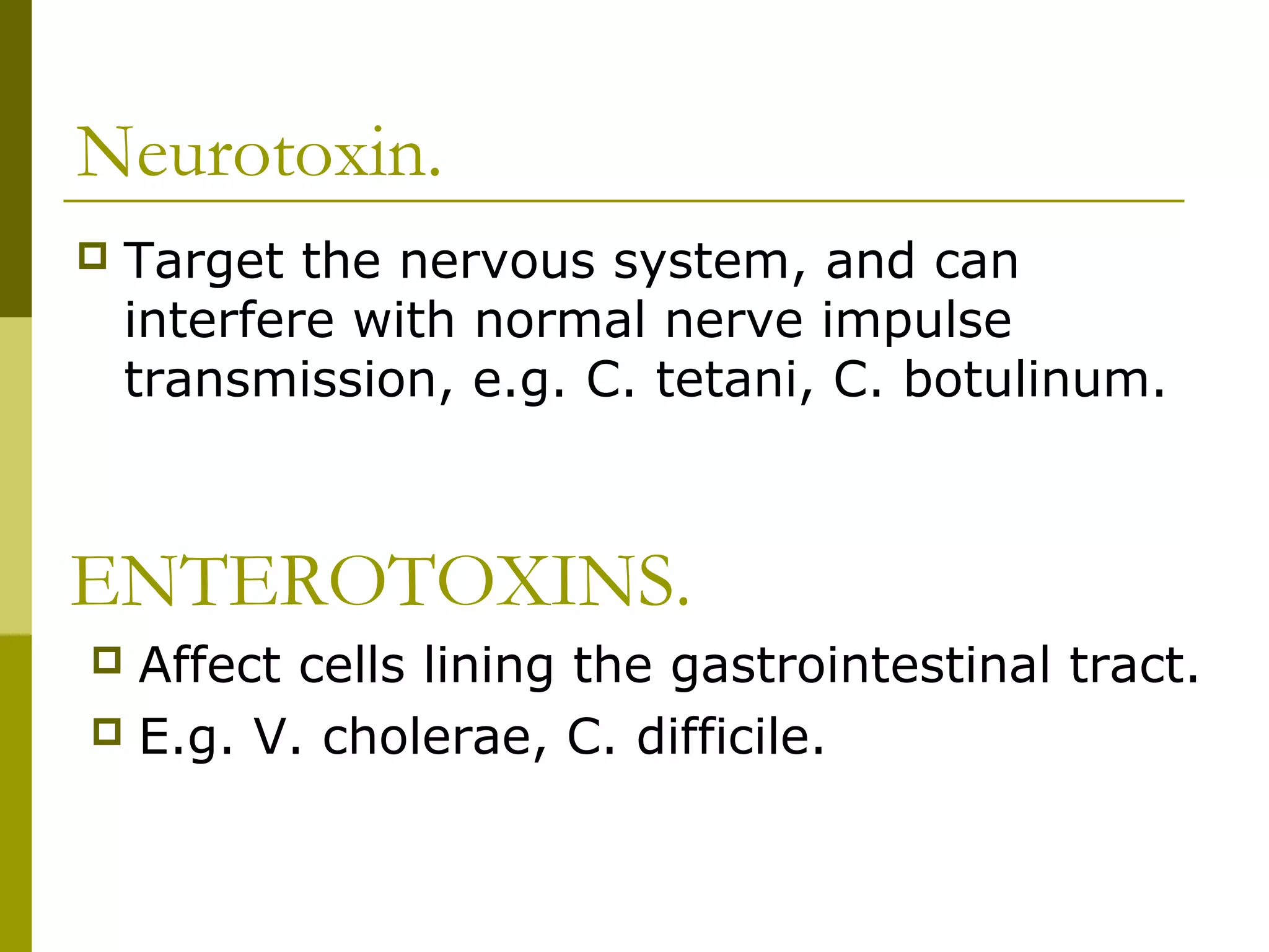 Mechanism of pathogenicity-Exotoxin and endotoxin | PPT