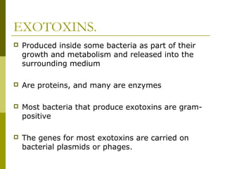 Mechanism of pathogenicity-Exotoxin and endotoxin | PPT