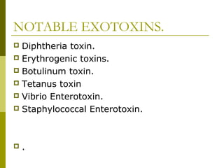 Mechanism of pathogenicity-Exotoxin and endotoxin | PPT
