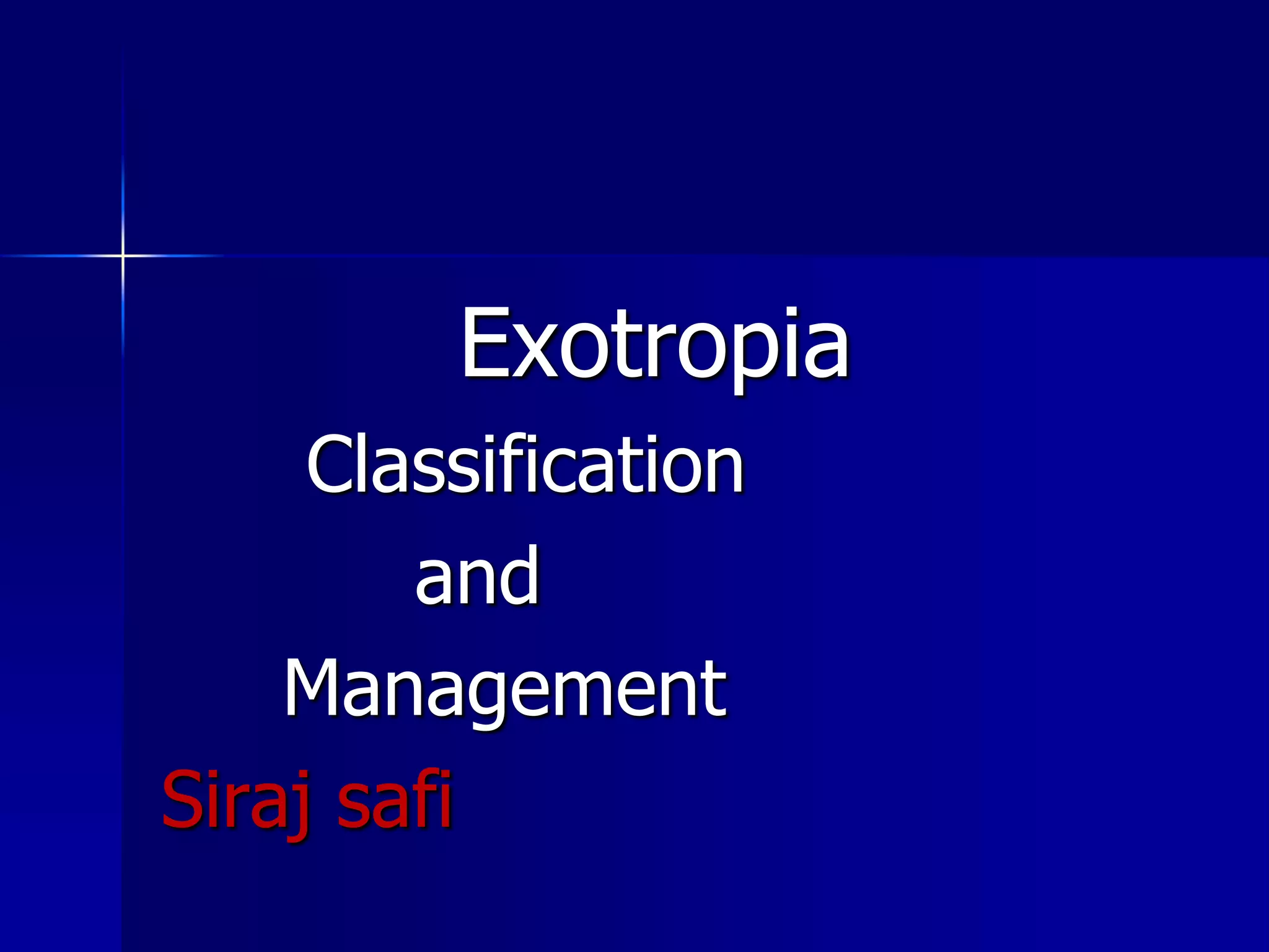 Exotropia | PPT
