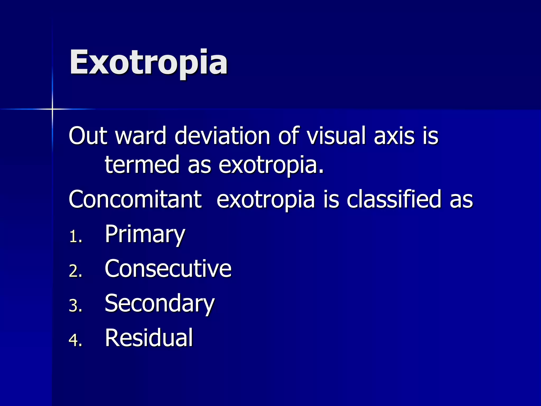 Exotropia | PPT