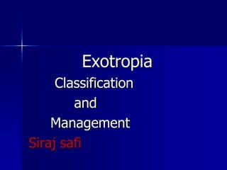 Exotropia | PPT