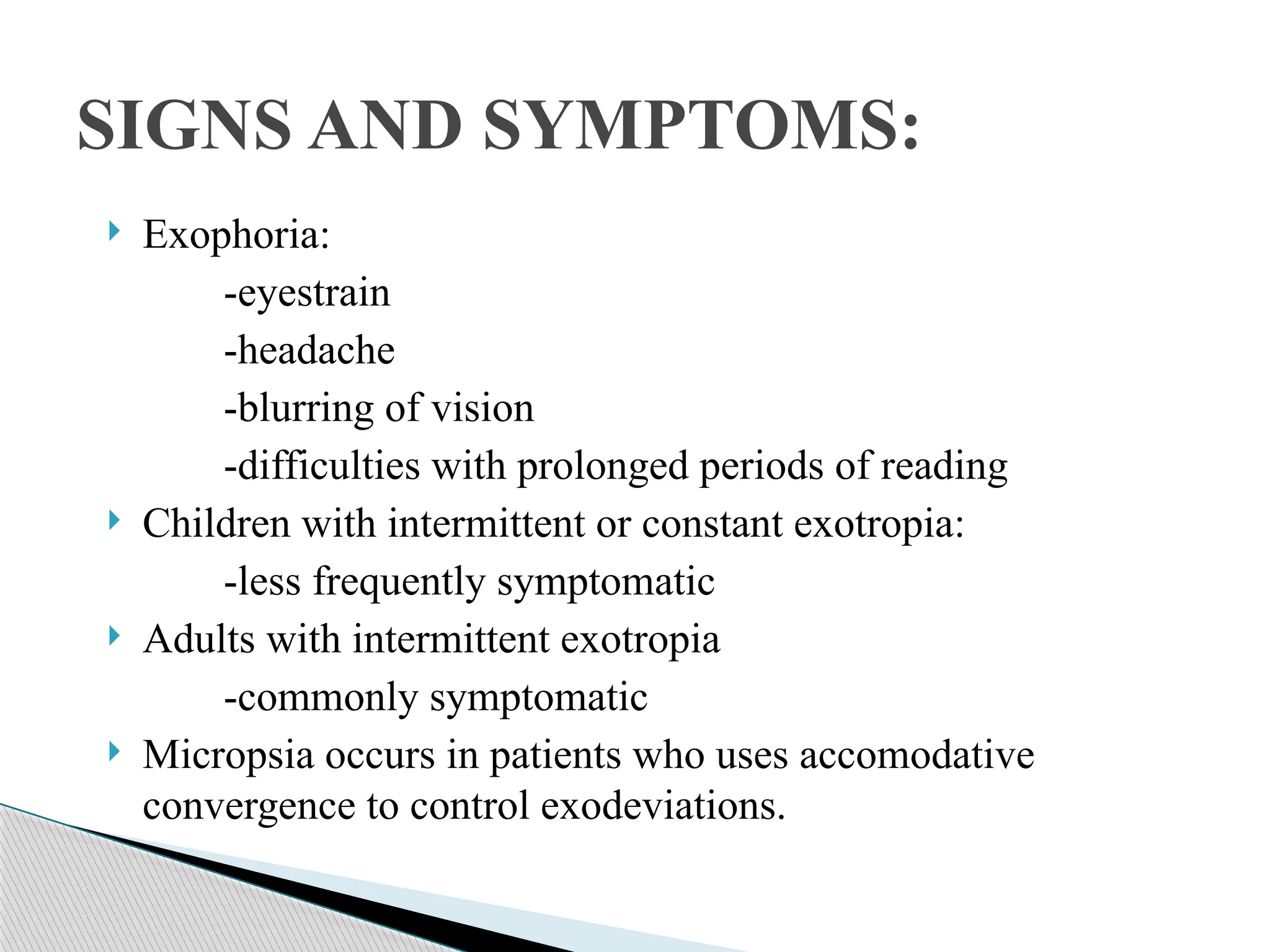 EXOtropia divergent squintv.pptx for the | PPTX