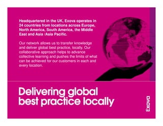 Exova in Aerospace general introduction | PDF