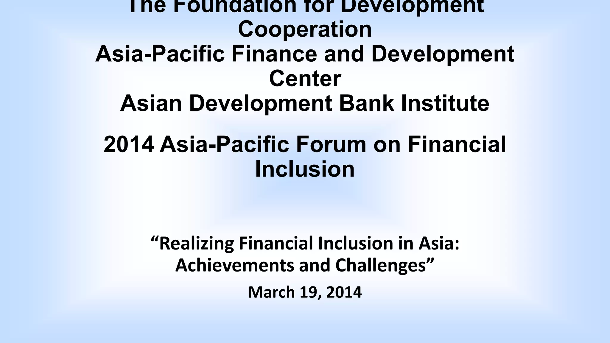 Microfinance Institutions: The Peruvian Model of Financial Inclusion ...