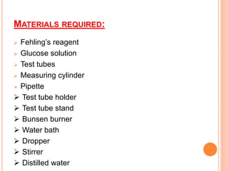 Fehling,s test | PPTX