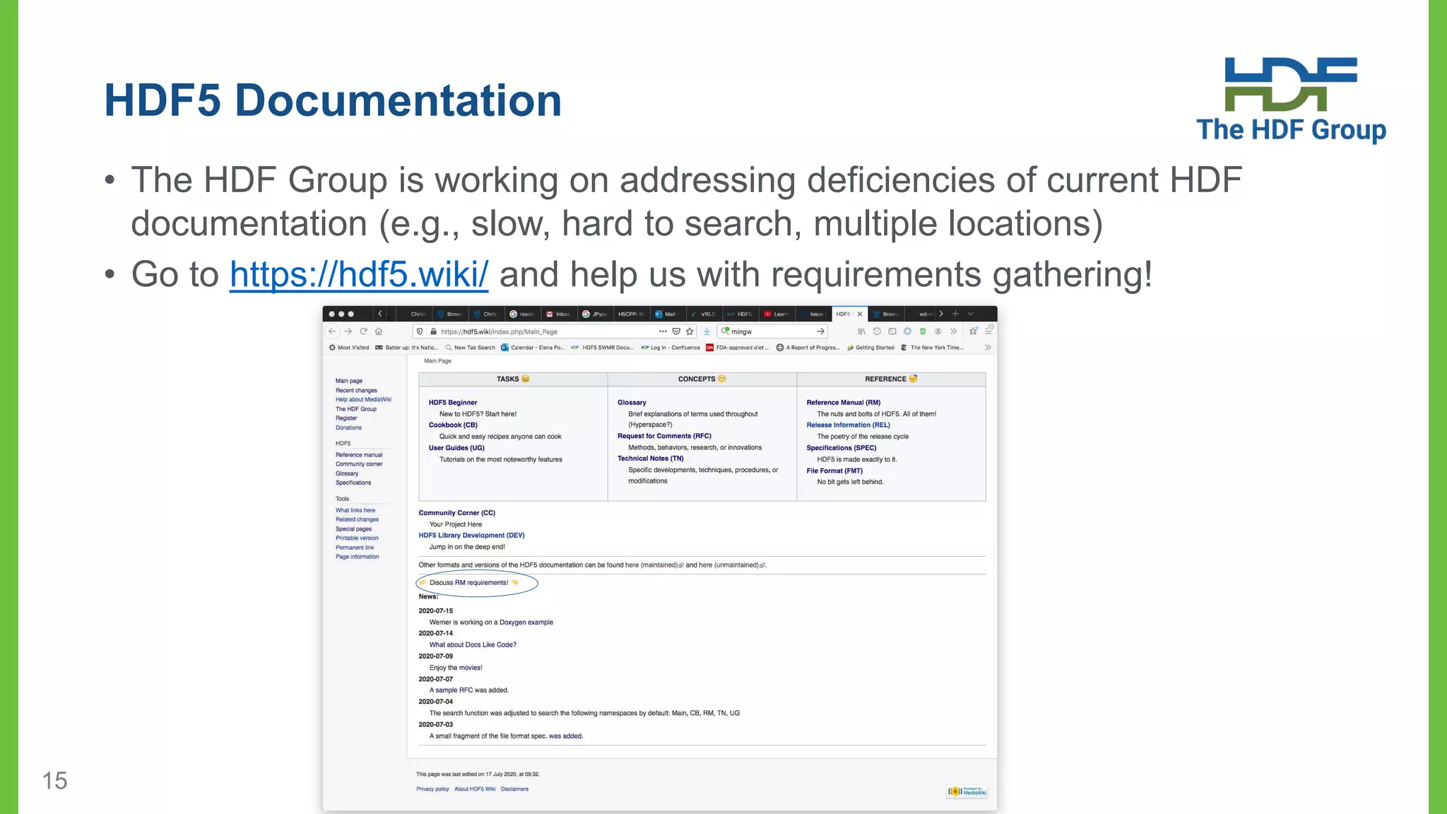 HDF5 and Ecosystem: What Is New? | PPT