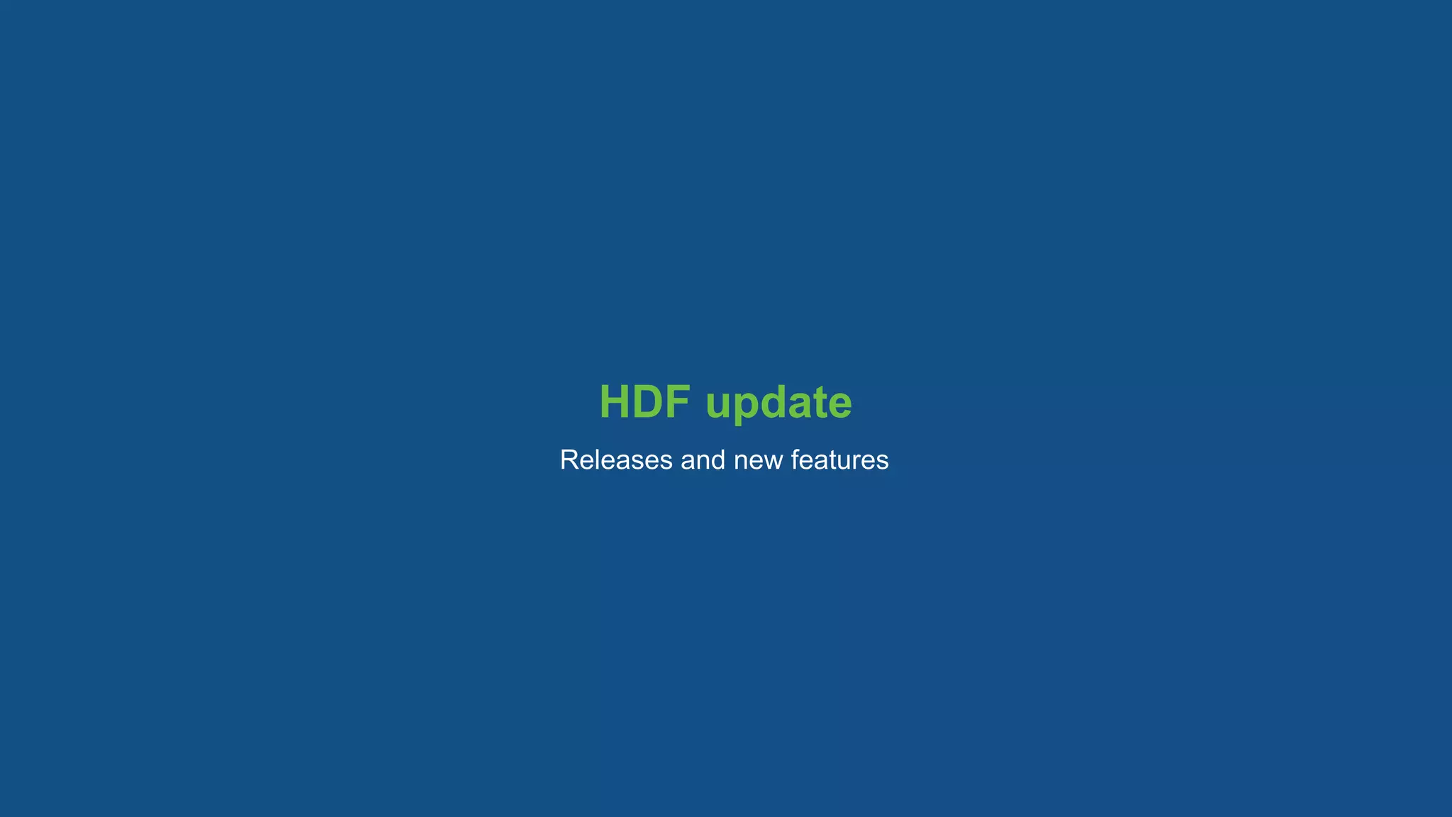 HDF5 and Ecosystem: What Is New? | PPT
