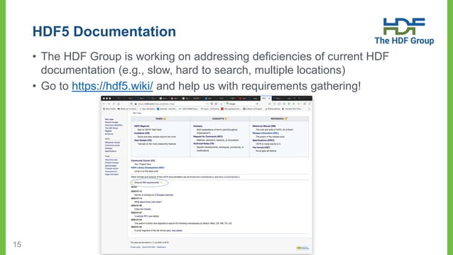 HDF5 and Ecosystem: What Is New? | PPT