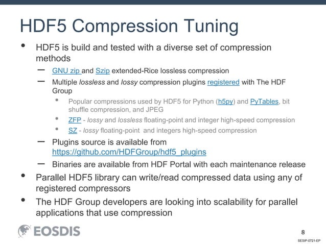 HDF - Current status and Future Directions | PPTX