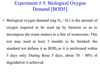 Exp. 4 & 5 COD and BOD..pptx