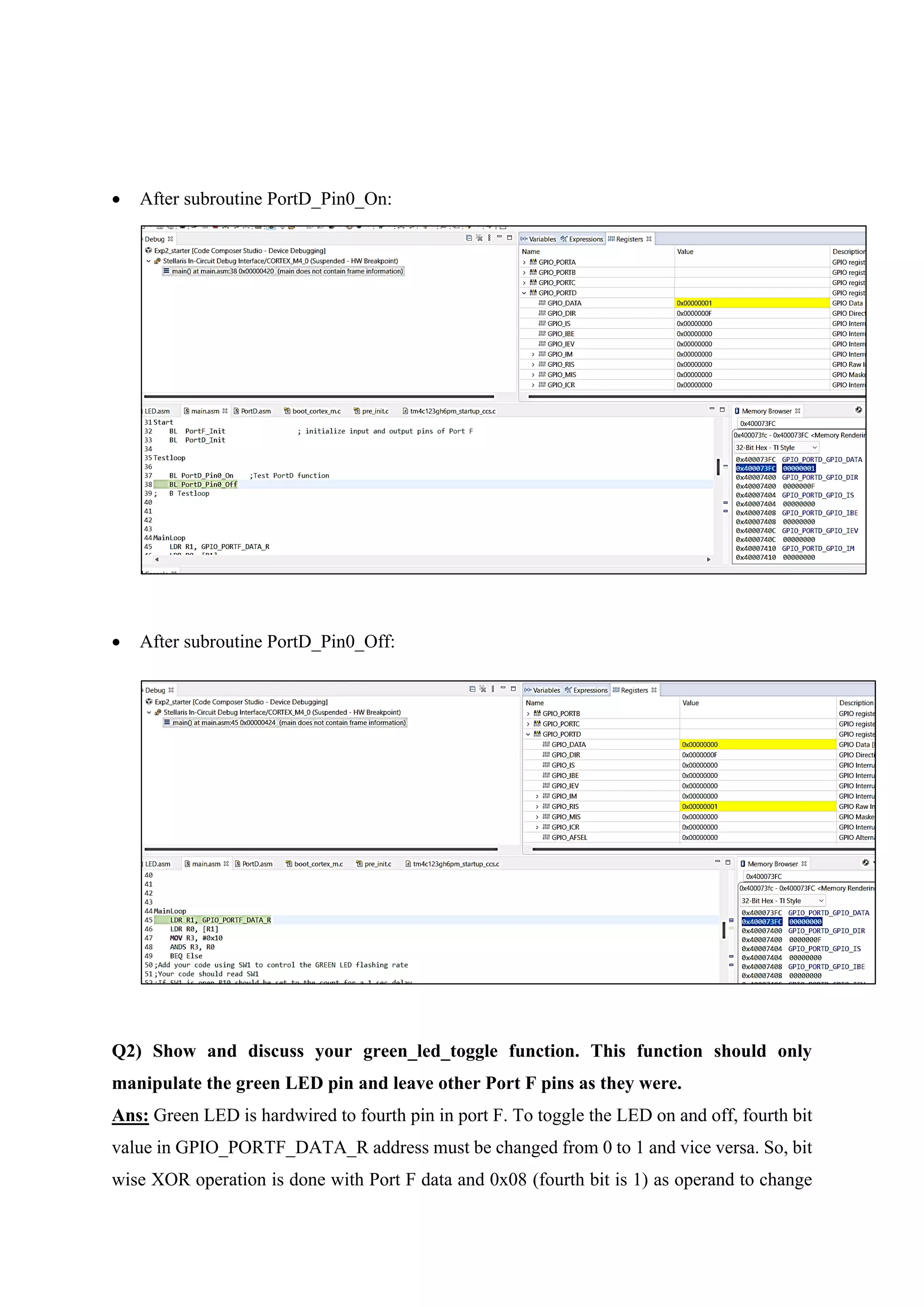 Gain Experience with GPIO, LED Interface and Functions in TI TIVA C Launchpad Development Board ...
